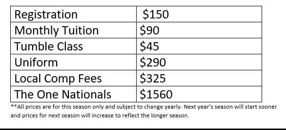 Max Velocity Cheer - Competition Squad